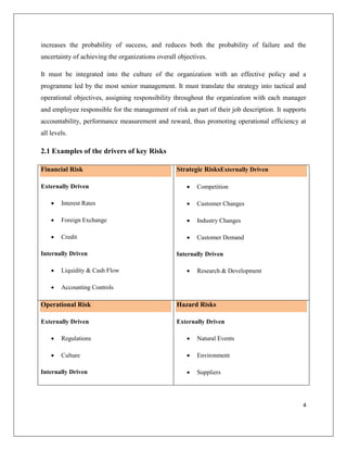 Strategic risk management | PDF