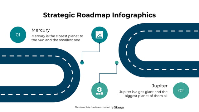 Strategic Roadmap Infographics by Slidesgo.pptx | Chemistry | Science