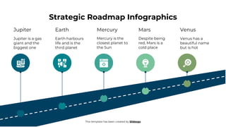 Strategic Roadmap Infographics by Slidesgo.pptx | Chemistry | Science
