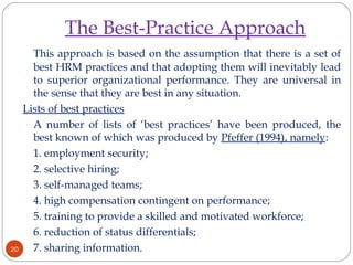 Strategic Role of HR | PPT | Human Resources | Business