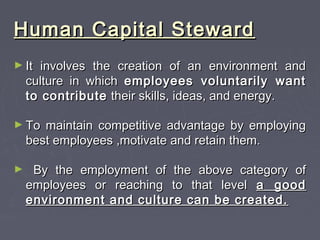 Strategic role of Human Resource Management | PPT