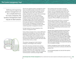 Strategic Role Product Management | PDF
