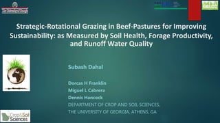 Strategic rotational grazing | PPT