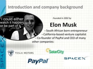 Strategic technology roadmap for space x | PPTX