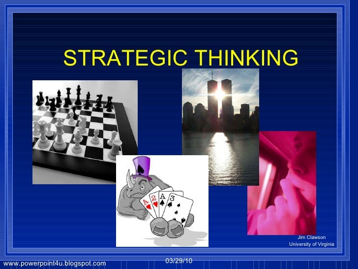 Strategic Thinking