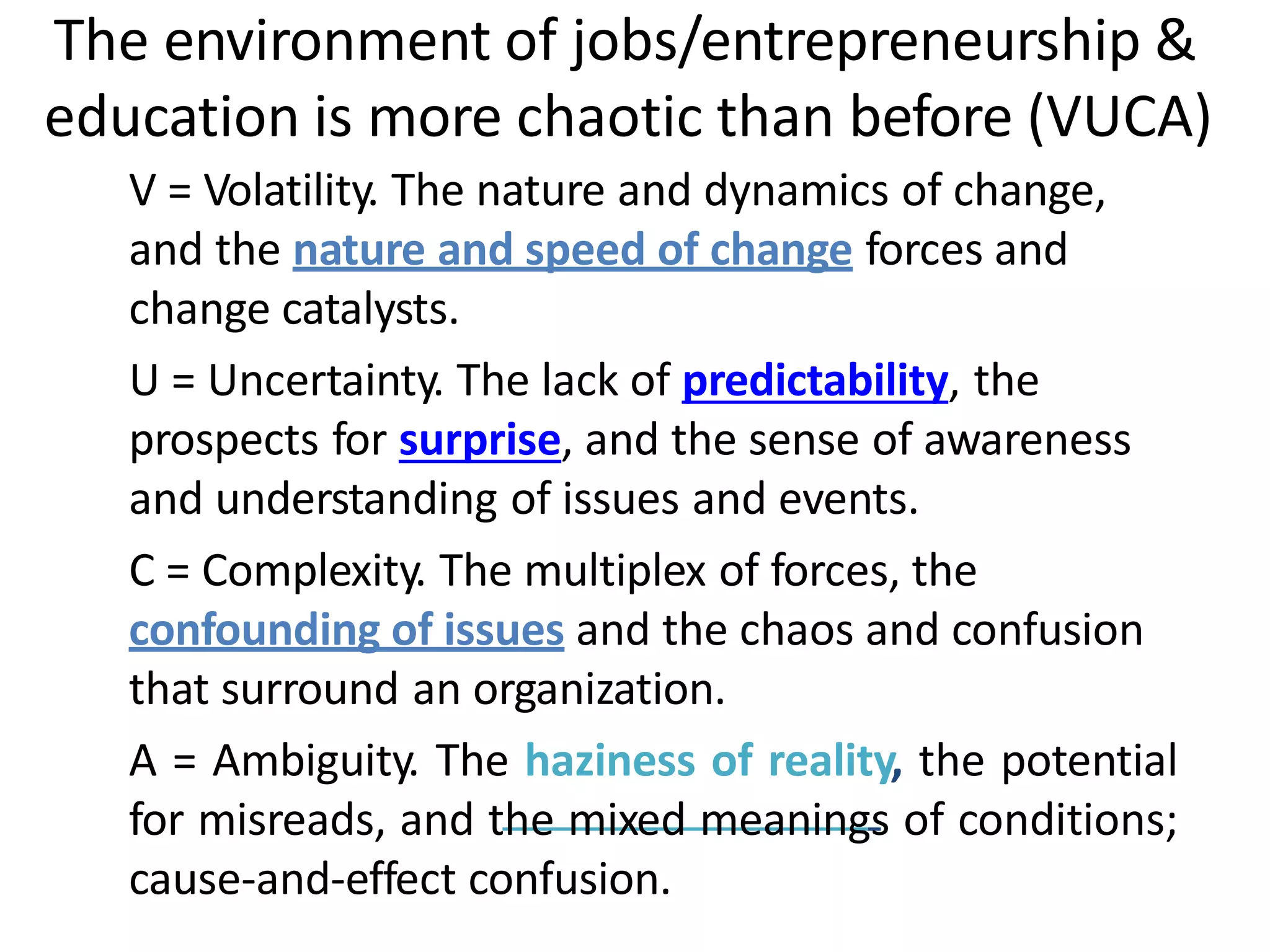 Strategic thinking in a vuca world romae de asis revised | PPTX