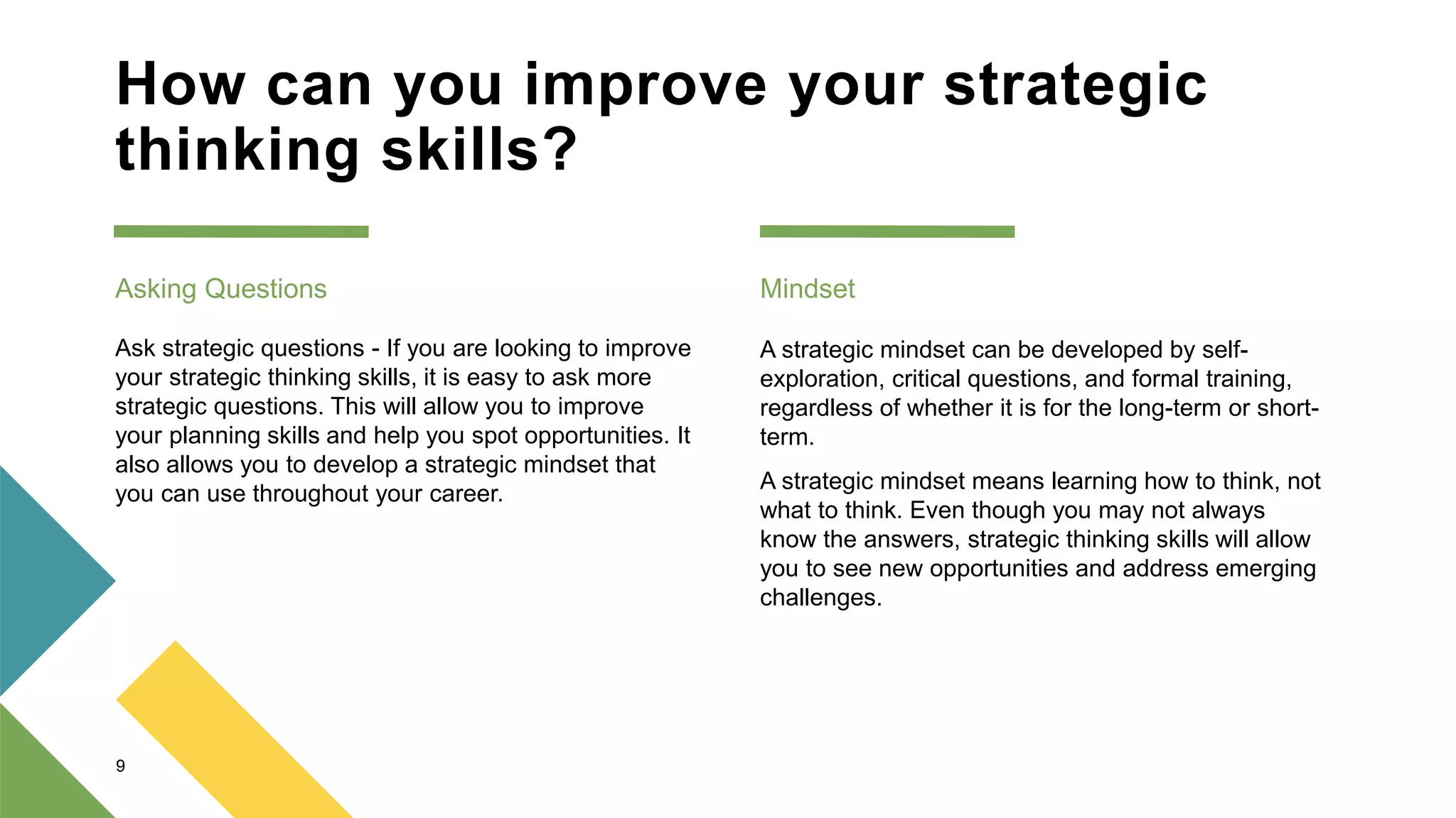 Strategic thinking training course brisbane sydney melbourne perth ...