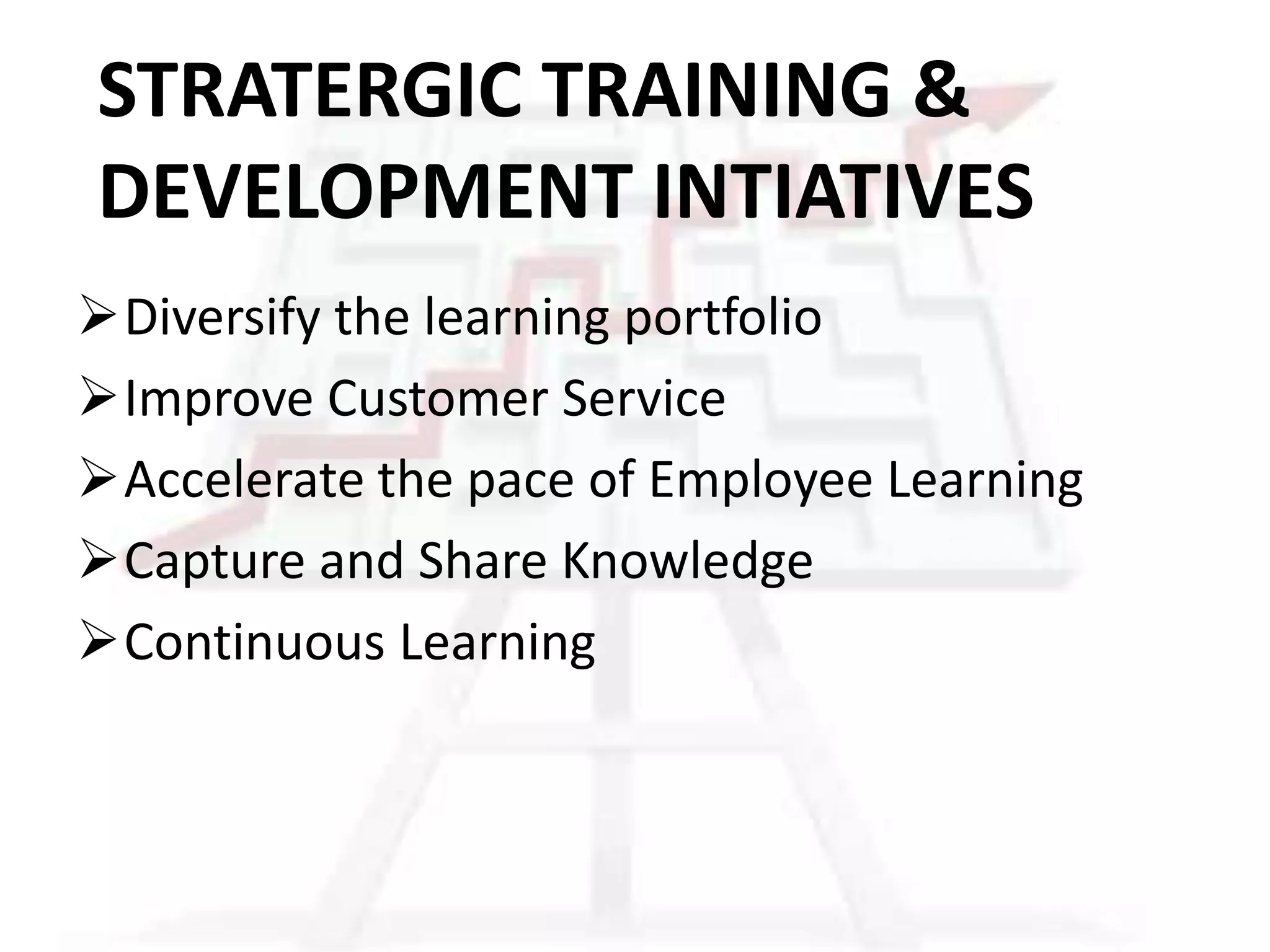 Strategic training | PPTX
