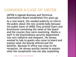 Strategic training for talent development | PPTX