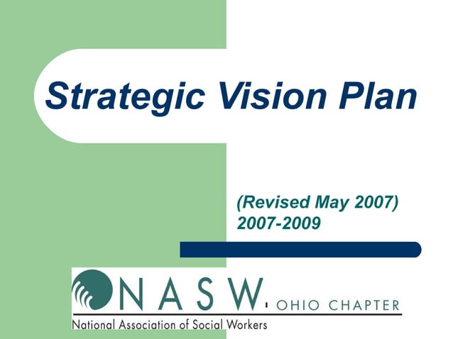Strategic Vision Plan | PPT