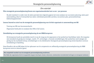 Strategic workforce planning - Strategische personeelsplanning | PDF