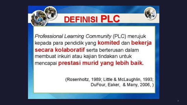 Strategi dan Alat Kolaboratif PLC.pptx | Professional School | Postgraduate Education