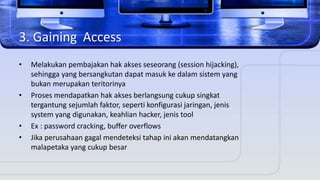 Strategi dan cara hacker dalam menyerang keamanan internet | PPTX
