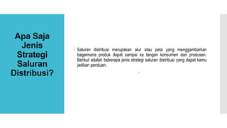 STRATEGI DISTRIBUSI PKSK SMK BISA HEBAT@ | PPTX