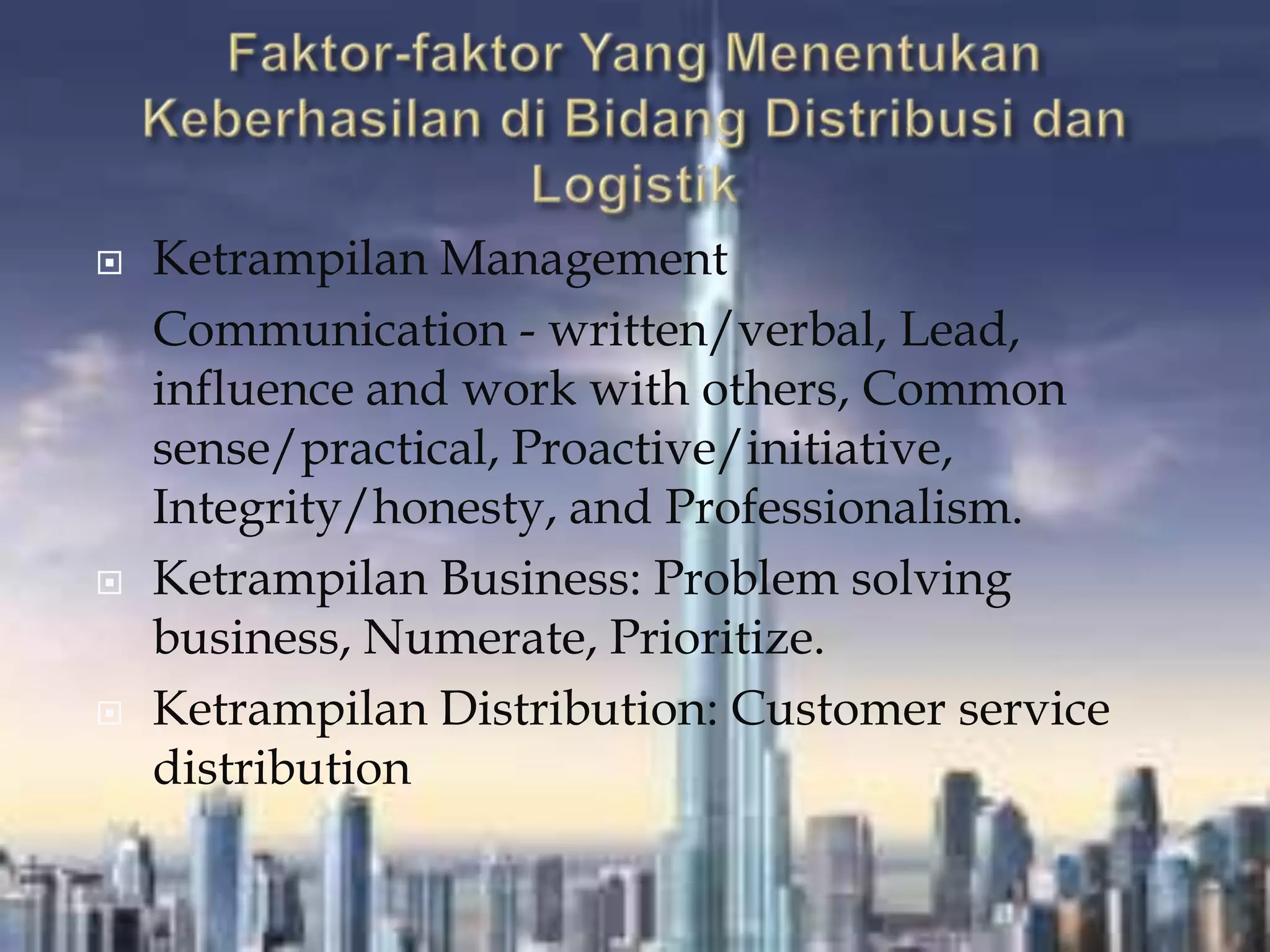 Strategi Distribusi Pemasaran | PPTX