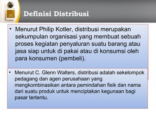 Strategi distribusi pt indosat | PPT