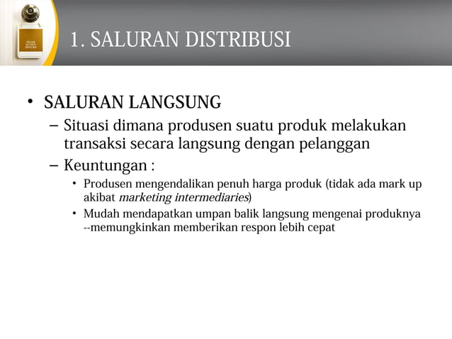 Strategi distribusi pt indosat | PPT