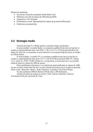 Strategie de promovare | PDF