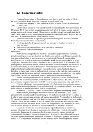 Strategie de promovare | PDF