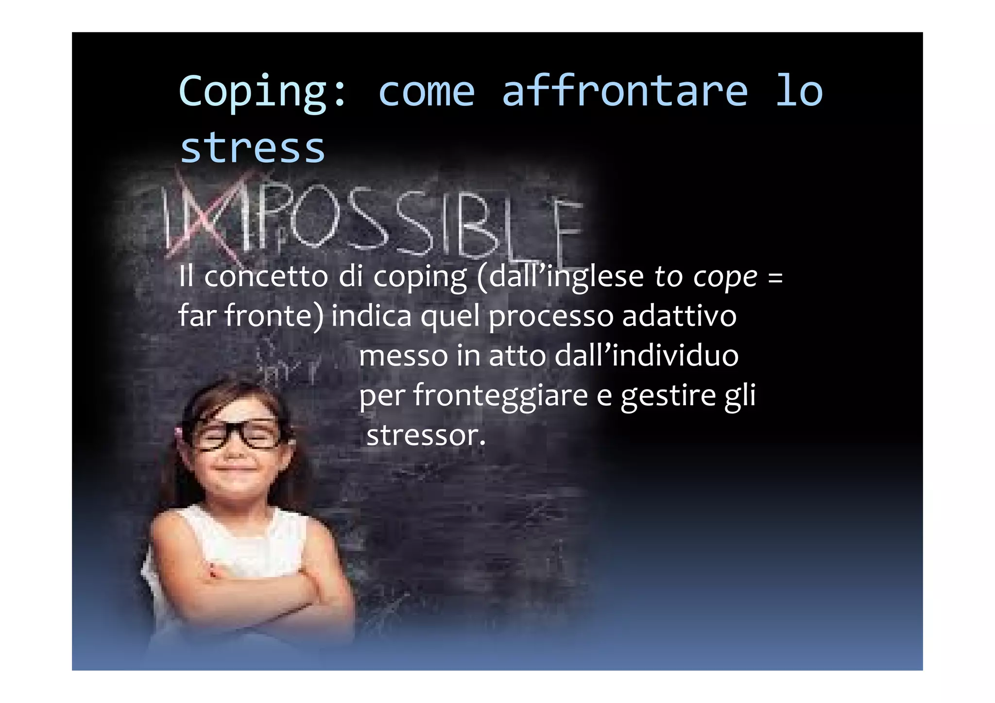 Strategie di coping | PDF