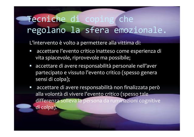 Strategie di coping | PDF