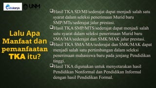 Strategi Efektif Mengenal dan Mempersiapkan TKA_Muhammad Akil Musi.pptx