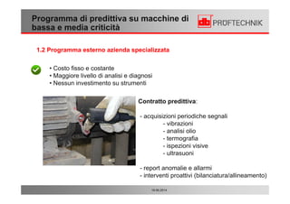 Strategie manutenzione predittiva | PDF