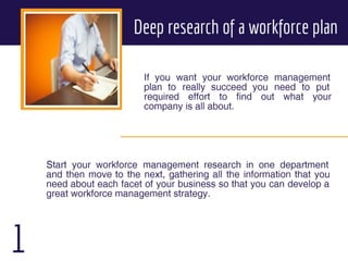 Strategies for effective workforce management via Crowdinvest | PPT