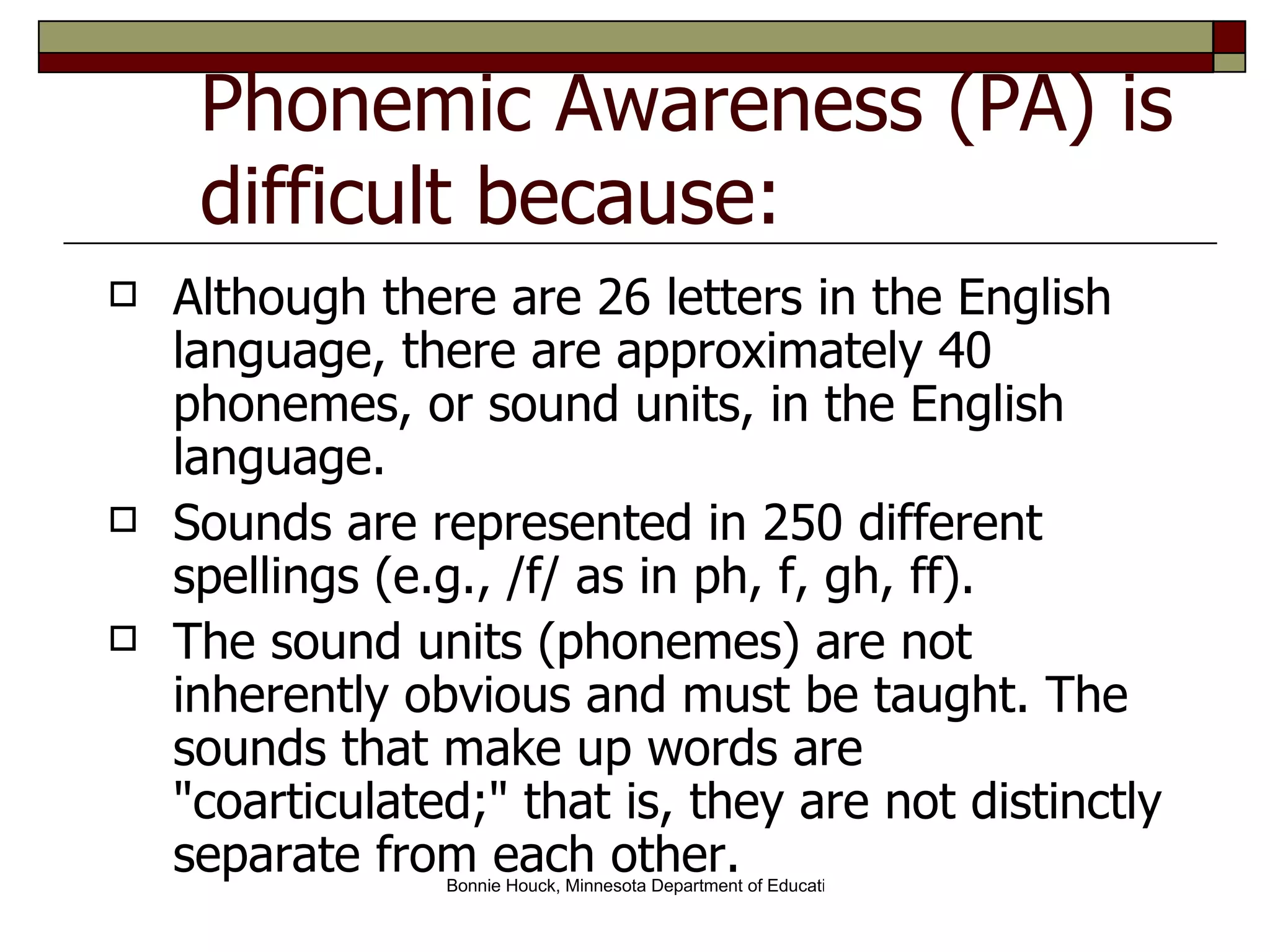 Strategies for Incorporating the National Reading Panels Five ...