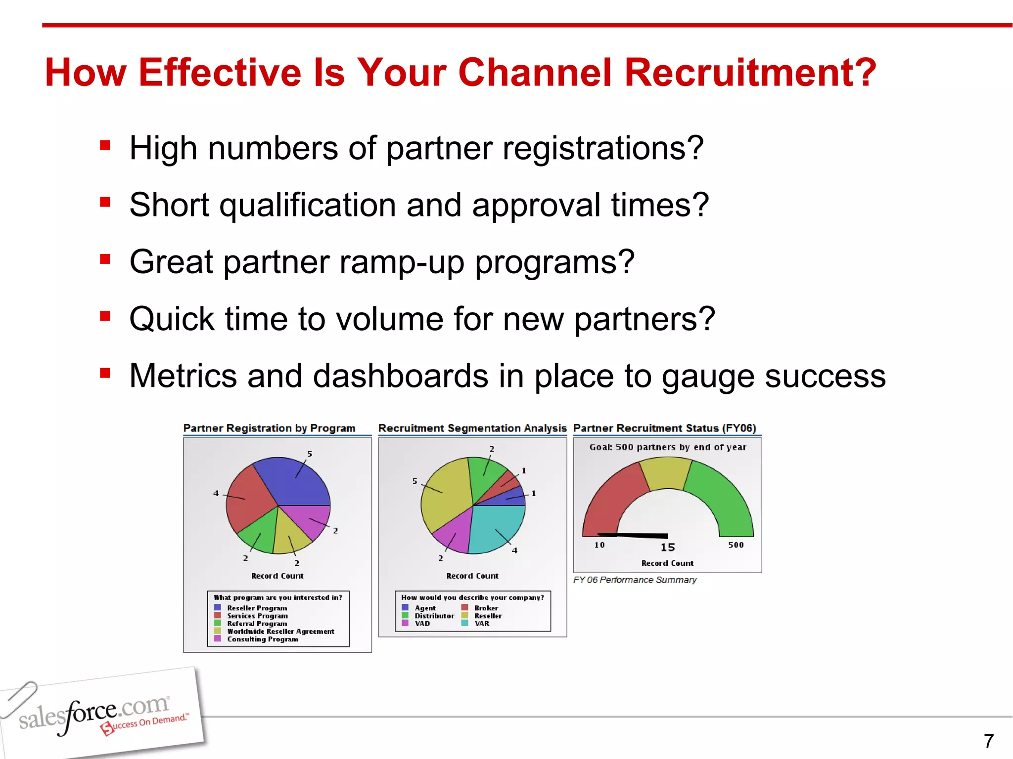 Strategies For Partner Recruitment & Channel Account Management - A ...