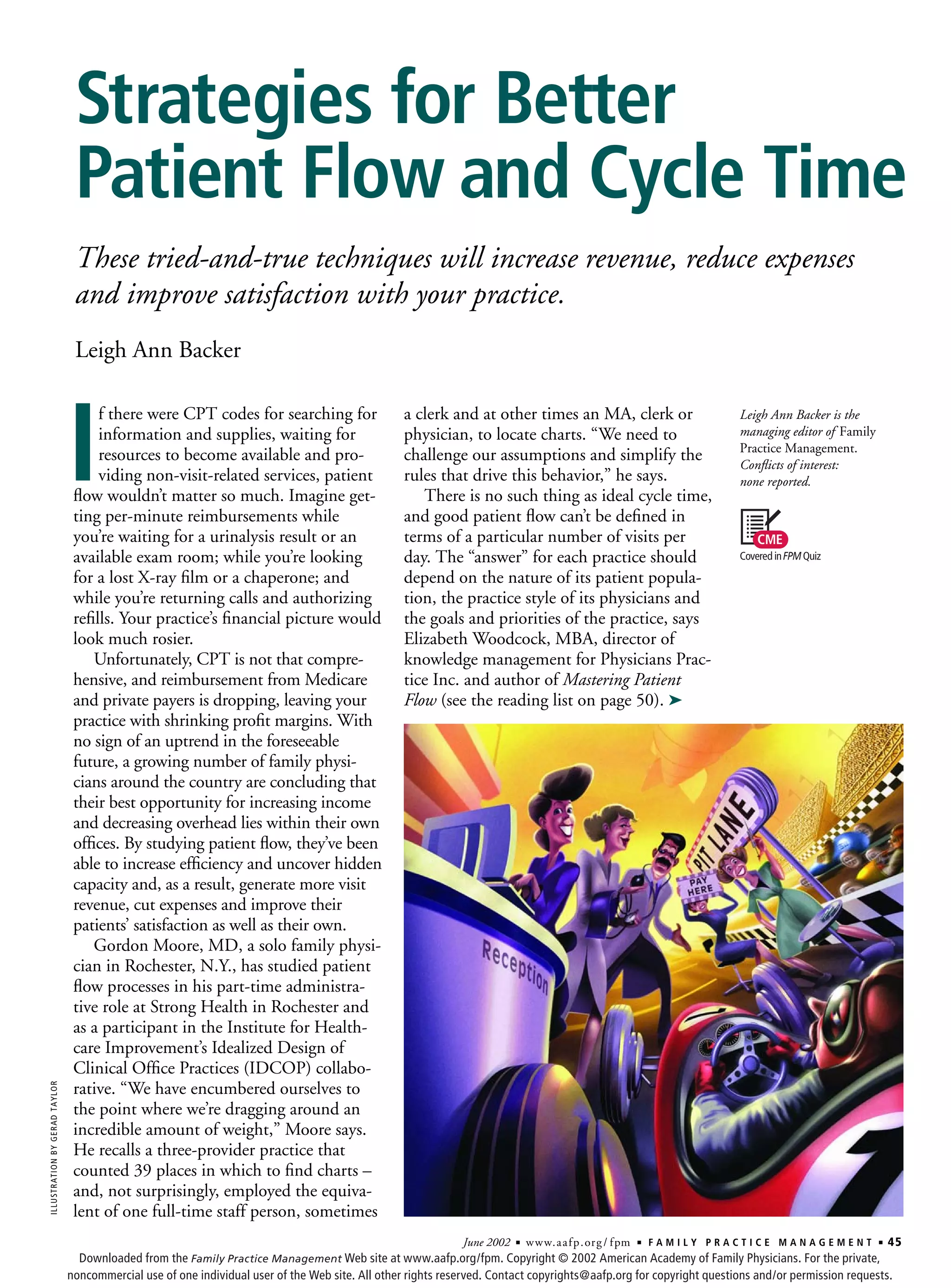 Strategies For Patient Flow | PDF