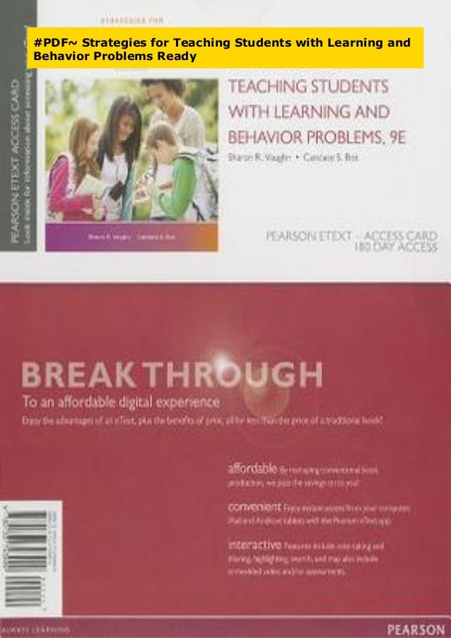 PDF Strategies For Teaching Students With Learning And Behavior pdf-strategies-for-teaching-students-with-learning-and-behavior