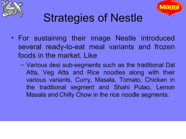 Strategies of Maggi | PPT