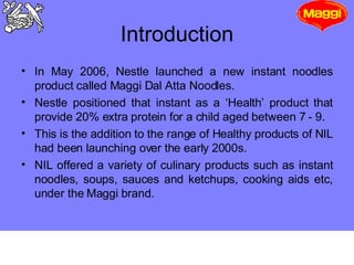 Strategies of Maggi | PPT