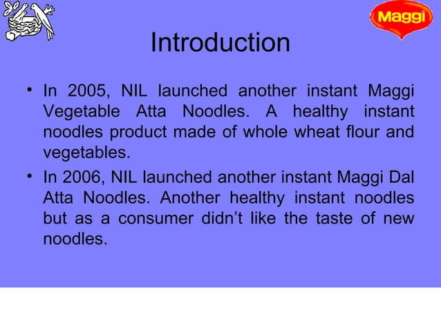 Strategies of Maggi | PPT