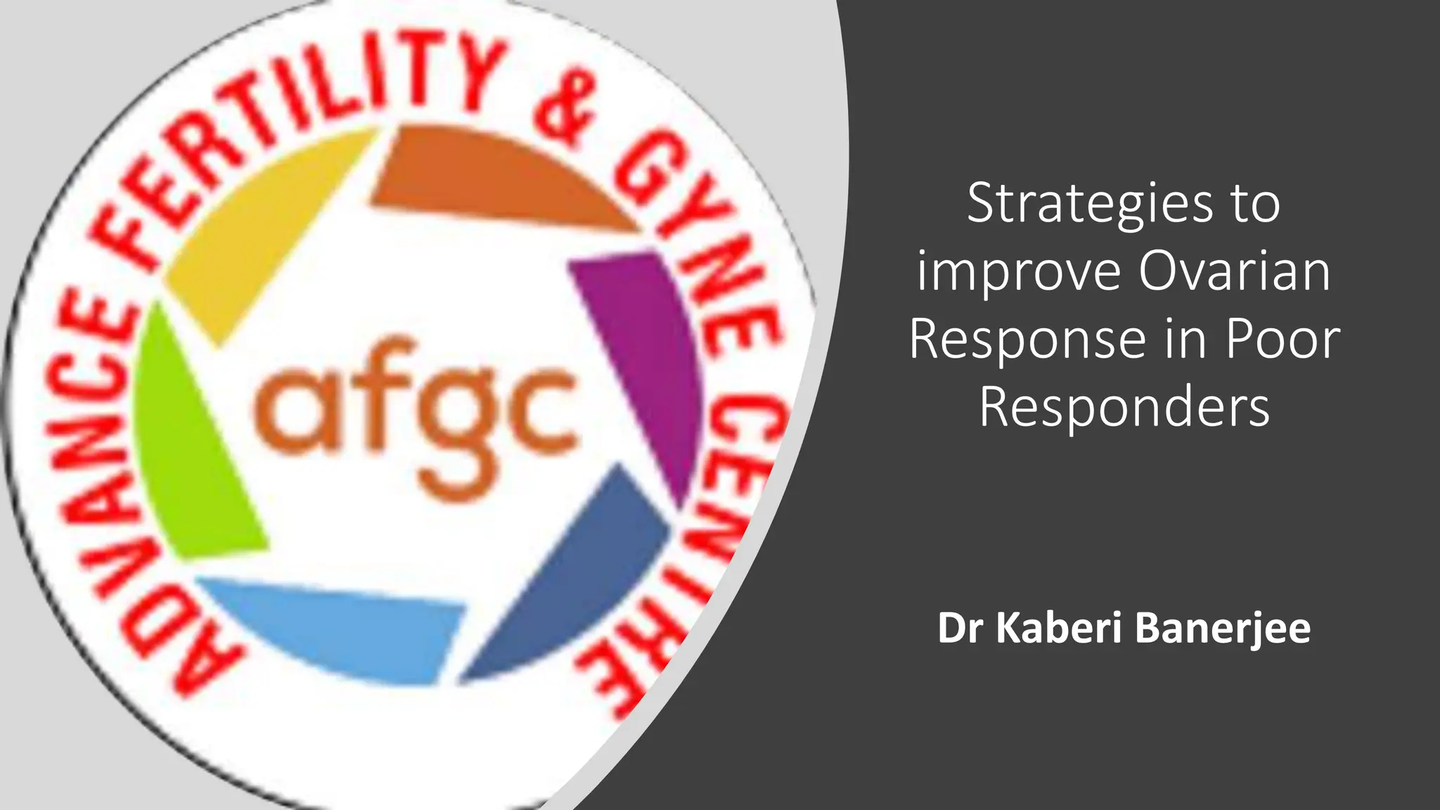 Strategies for improving success in Poor responders | PPTX