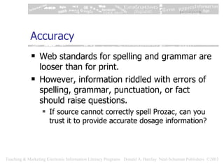 Estrategies for Evaluating Information | PPT
