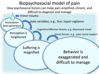 Strategies and approaches for education in chronic pain rev | PPTX