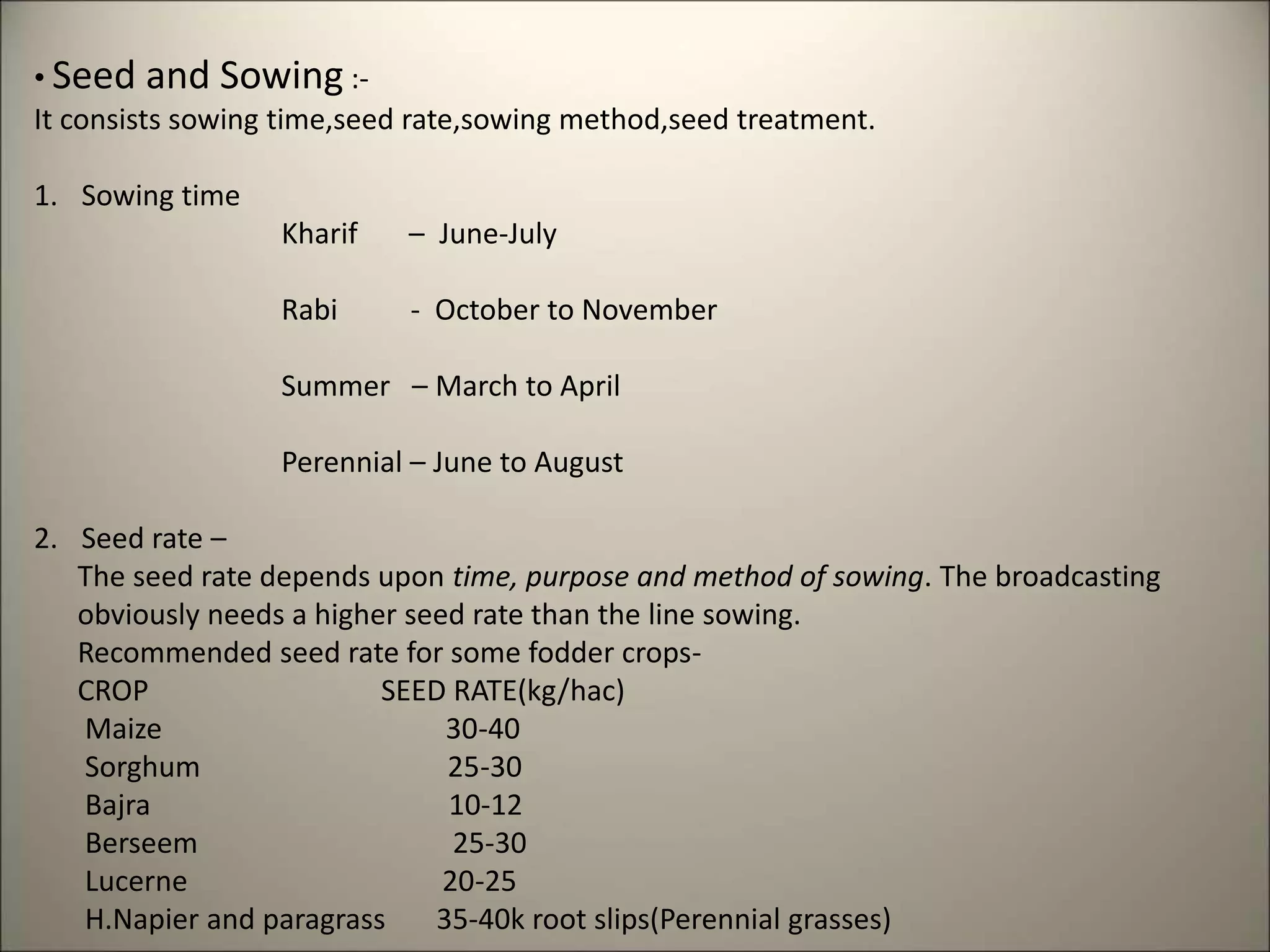 ENHANCING FODDER PRODUCTION | PPT