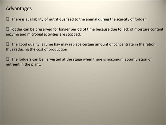 ENHANCING FODDER PRODUCTION | PPT | Agriculture | Industries