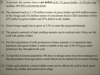 ENHANCING FODDER PRODUCTION | PPT