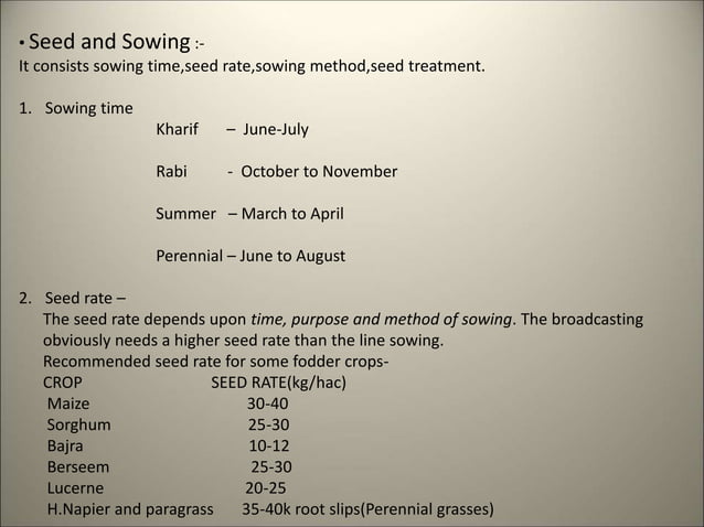 ENHANCING FODDER PRODUCTION | PPT | Agriculture | Industries