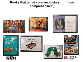 Strategies for aac in the classroom low tech | PPT