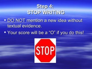 Strategies for answering open end questions | PPT