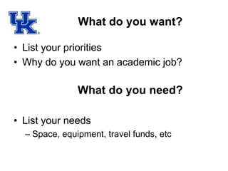 Strategies for a successful academic interview | PPTX