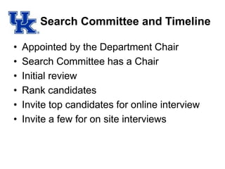 Strategies for a successful academic interview | PPTX