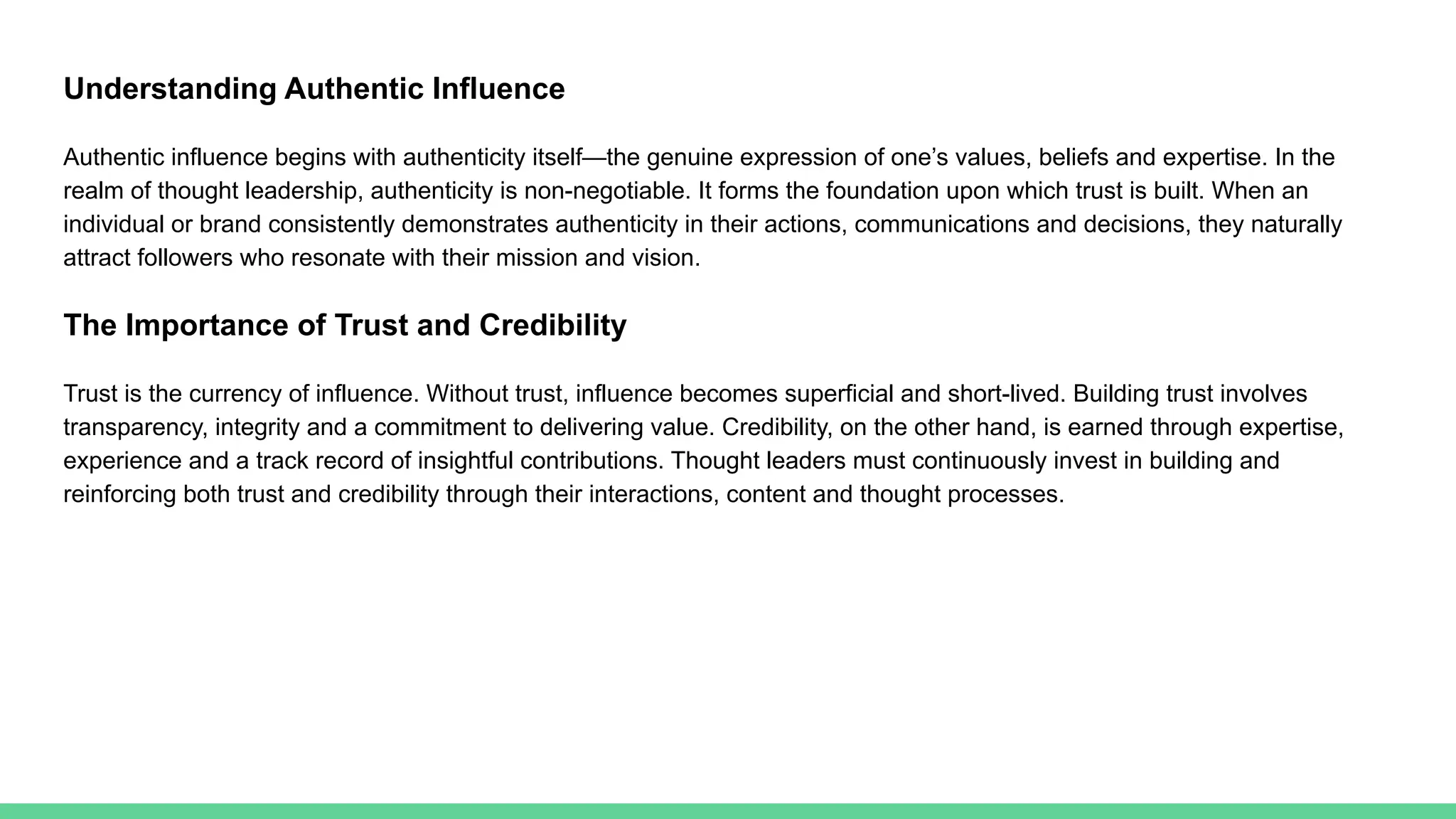 Strategies for Authentic Influence.pdf.. | PPT