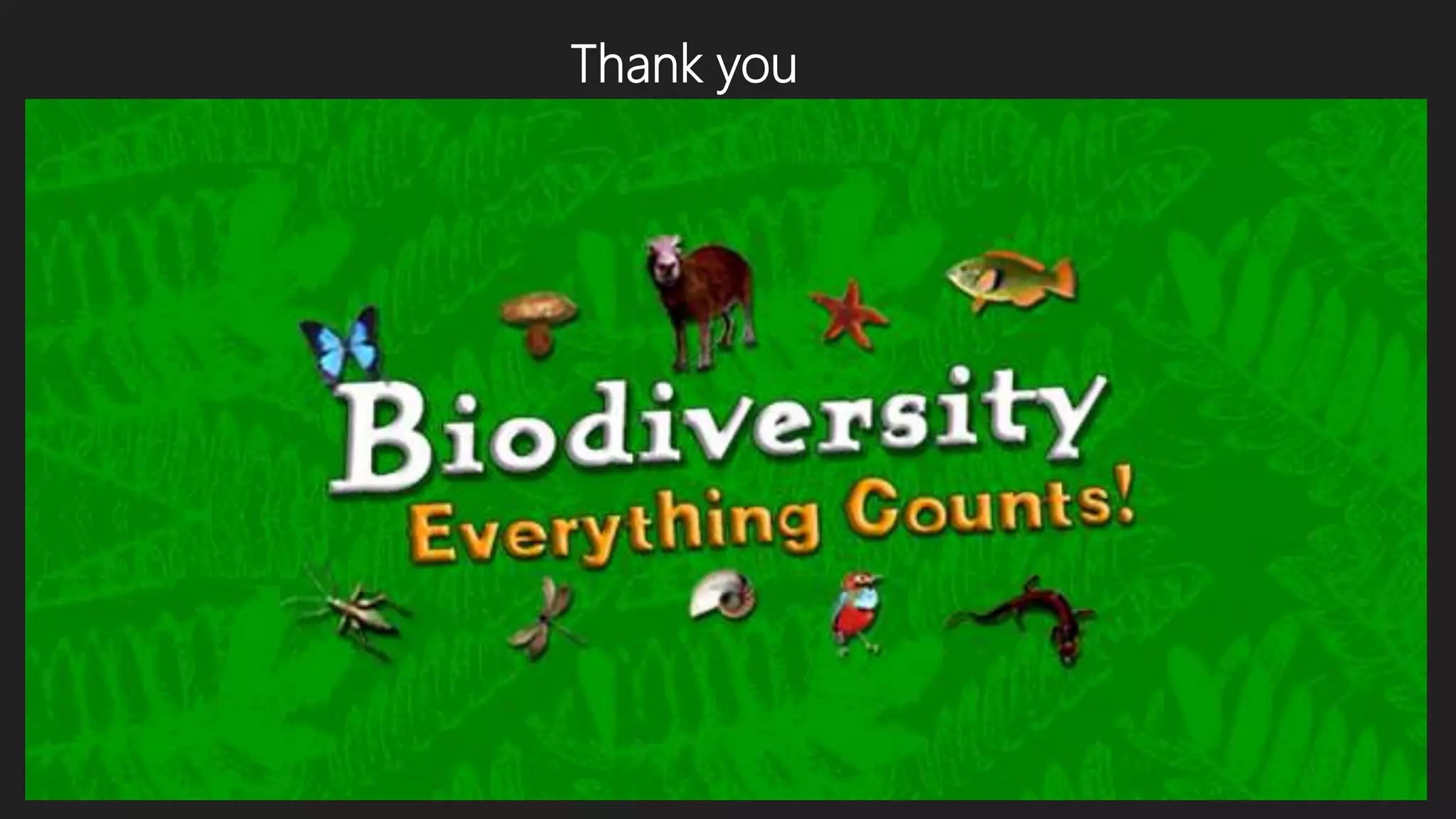 Strategies for biodiversity conservation | PPTX