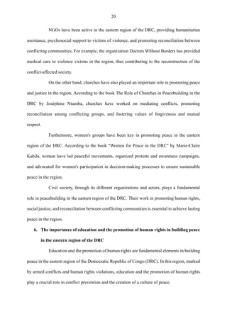 Strategies for building peace in the eastern region of the DRC.pdf