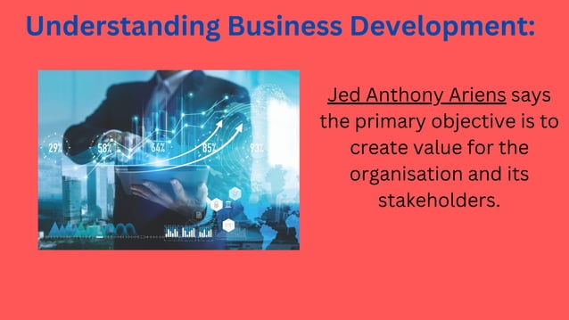 Jed Anthony Ariens | Strategies For Business Development | PPT